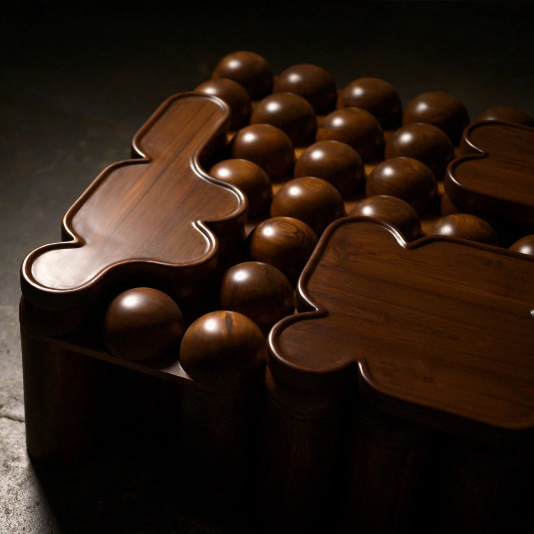 Scallop Centre Table | Artistic Coffee Table Design | Studio Indigene ...