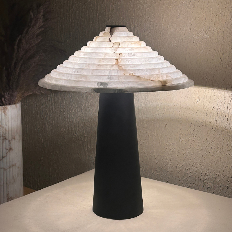 Alabaster Stone Table Lamps online | Kasto Design Lamps – The Living ...