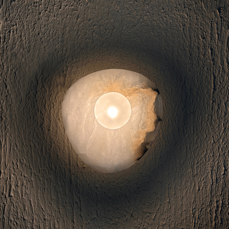 Alabaster Stone Wall Light Online | Kasto Premium Wall Sconce – The ...