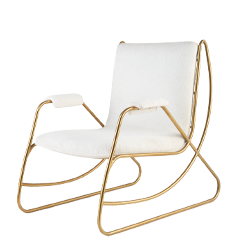 Lounge Chair - Gold – The Living Influence