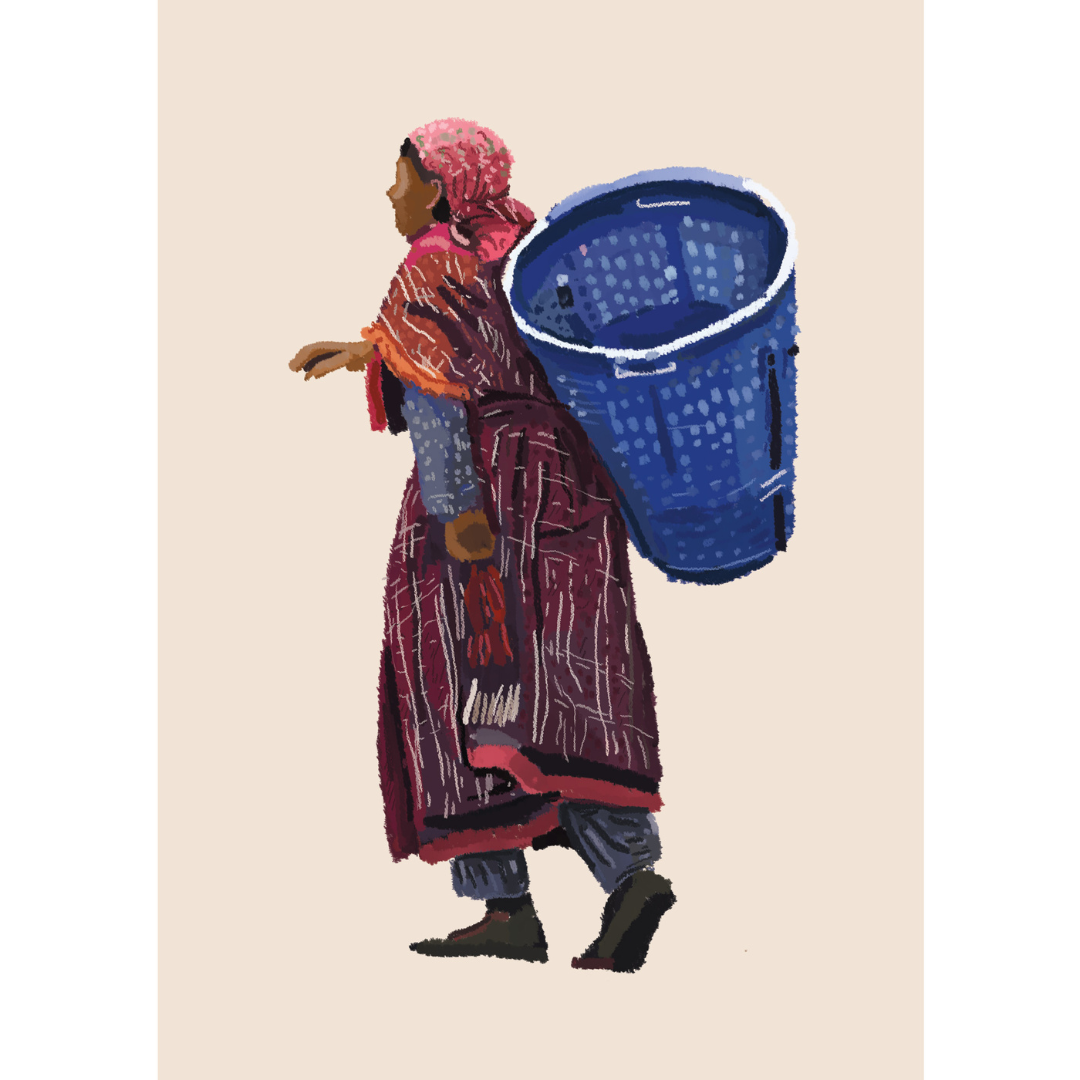 Pattu 6 : Textures of Kullu Valley | Contemporary Indian Art Print ...