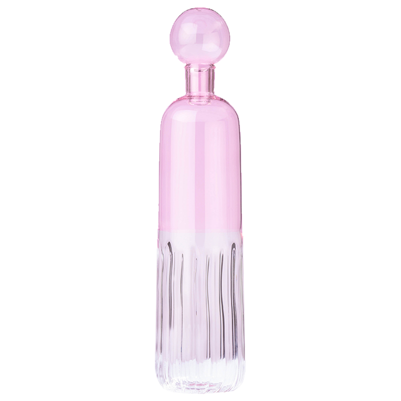 Shop Eden Bottle – Pink | Modern Designer Bottle | Glass Serveware ...